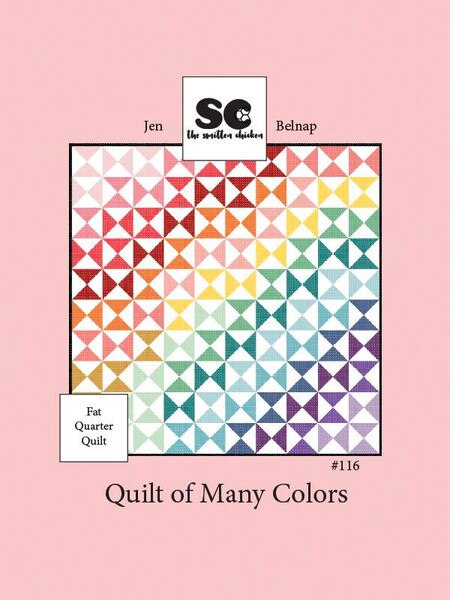Jen Belnap Quilt of Many Colors Quilt Pattern | Riley Blake Designs
