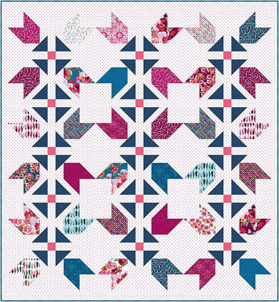 Meadow Mist Designs Montgomery Quilt Pattern | Riley Blake Designs