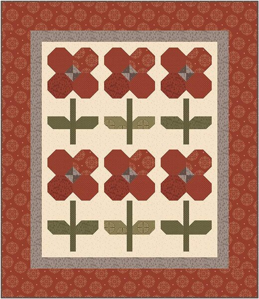 Laugh Yourself Into Stitches Pocket Full of Posies Quilt Pattern ...