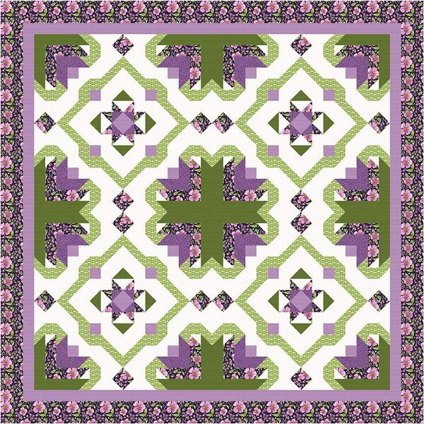 Ashley Hough Designs Barnwood Flowers Quilt Pattern | Riley Blake Designs