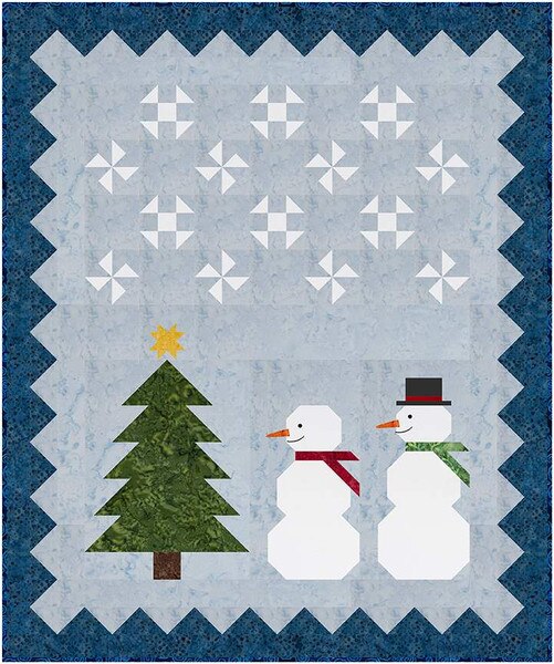 Jen Daly Quilts Winter's Walk Quilt Pattern | Riley Blake Designs