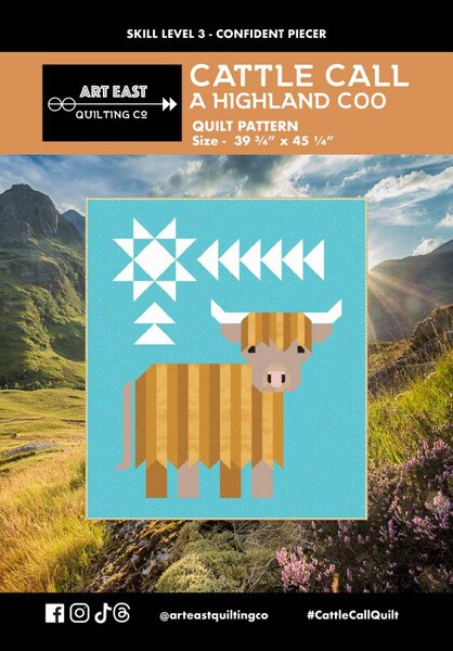 Art East Quilting Co. Cattle Call Quilt Pattern | Riley Blake Designs