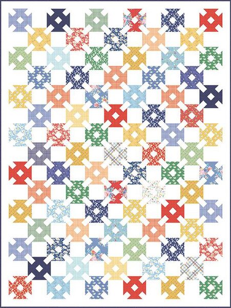American Jane Patterns Darling Dashes Quilt Pattern | Riley Blake Designs