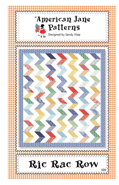 American Jane Patterns Ric Rac Row Quilt Pattern | Riley Blake Designs