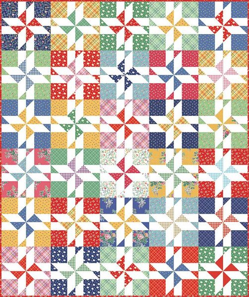 American Jane Patterns Skip a Beat Quilt Pattern | Riley Blake Designs
