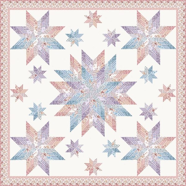 Modern Prairie Ma's Morning Star Quilt Pattern | Riley Blake Designs