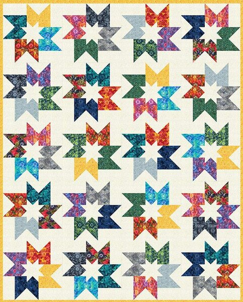 Modernly Morgan Cosmic Crush Quilt Pattern | Riley Blake Designs