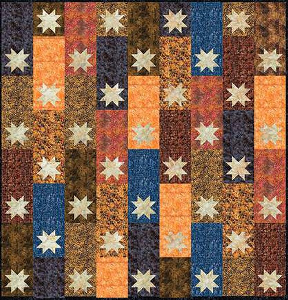 Modernly Morgan Starlets Quilt Pattern | Riley Blake Designs