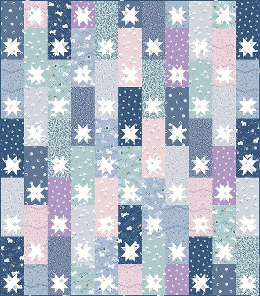 Modernly Morgan Starlets Quilt Pattern | Riley Blake Designs