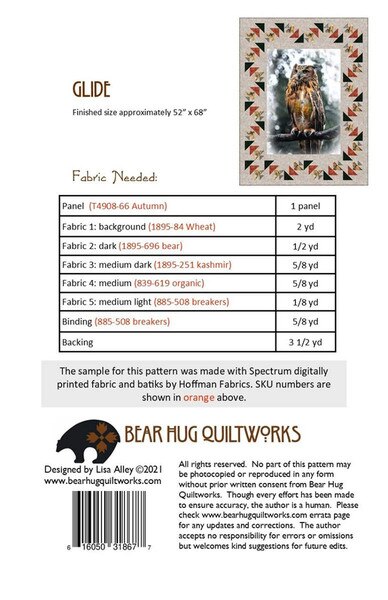 Bear Hug Quiltworks Glide Quilt Pattern | Riley Blake Designs