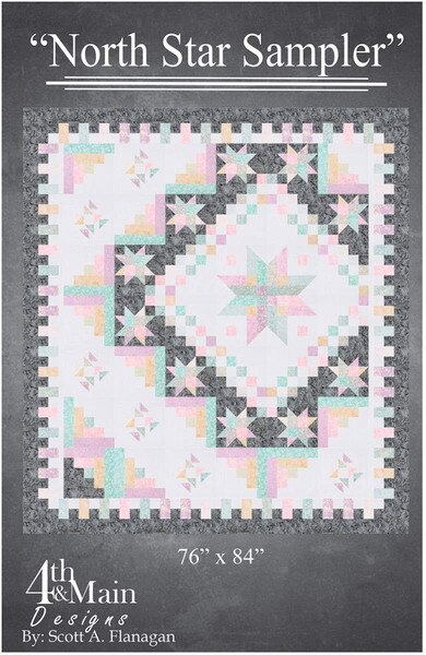 4th & Main Designs North Star Sampler Quilt Pattern | Riley Blake Designs
