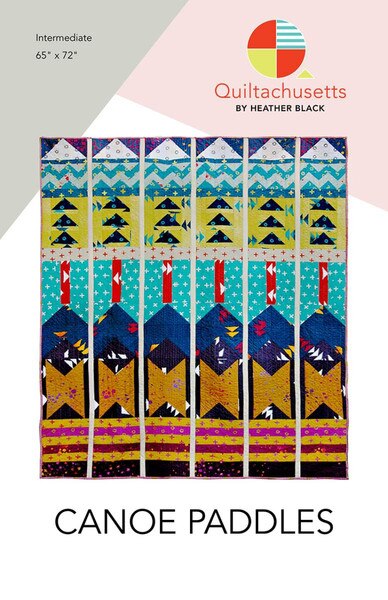Quiltachusetts Canoe Paddles Quilt Pattern | Riley Blake Designs