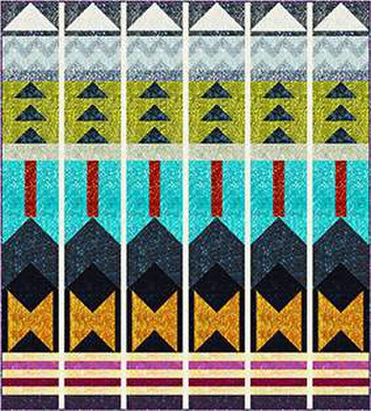 Quiltachusetts Canoe Paddles Quilt Pattern | Riley Blake Designs