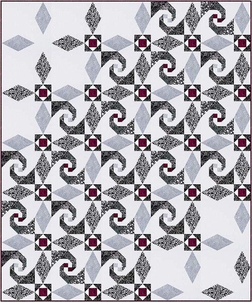 Quiltachusetts Sunset at Sea Quilt Pattern | Riley Blake Designs