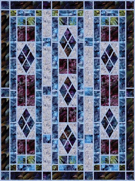 Black Cat Creations Abigail's Window Quilt Pattern | Riley Blake Designs
