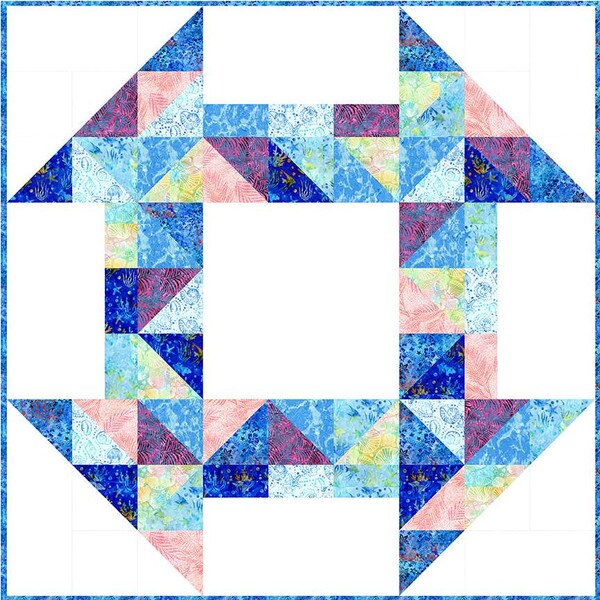 Kustom Kwilts Cheeky Churn Dash Quilt Pattern | Riley Blake Designs