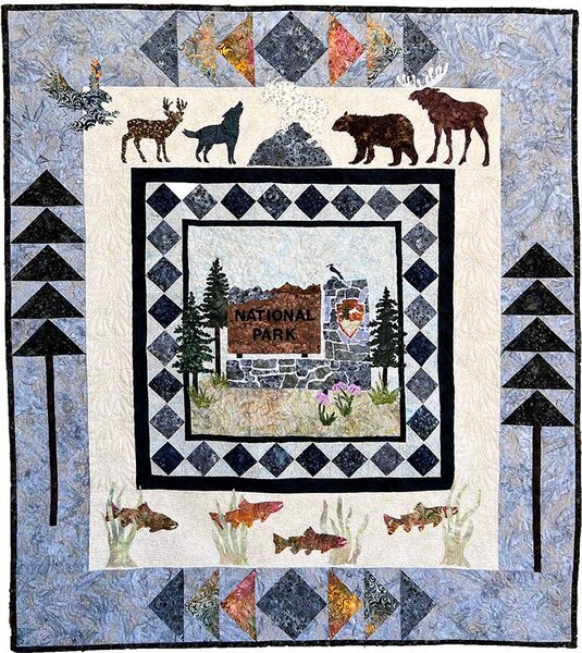 Gwen Carreon Designs Hidden Gem Quilt Pattern | Riley Blake Designs