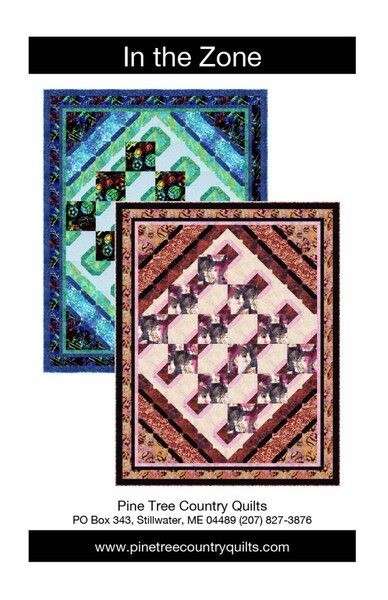 Pine Tree Country Quilts In The Zone Quilt Pattern | Riley Blake Designs