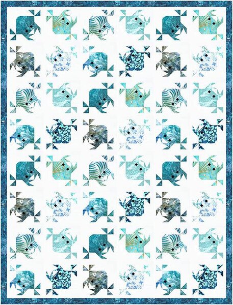 Faith and Fabric Sand Crabs Quilt Pattern | Riley Blake Designs
