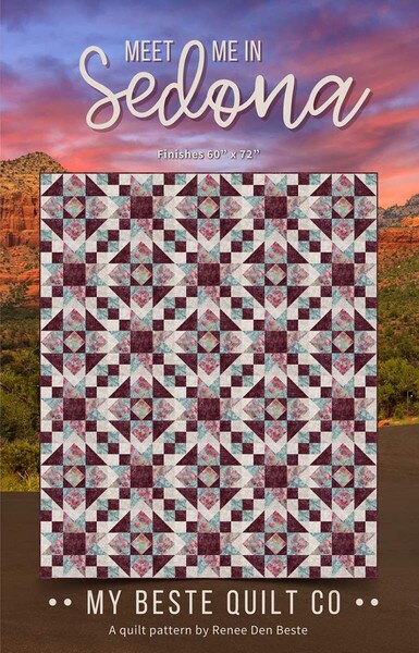 My Beste Quilt Co Meet Me In Sedona Quilt Pattern | Riley Blake Designs
