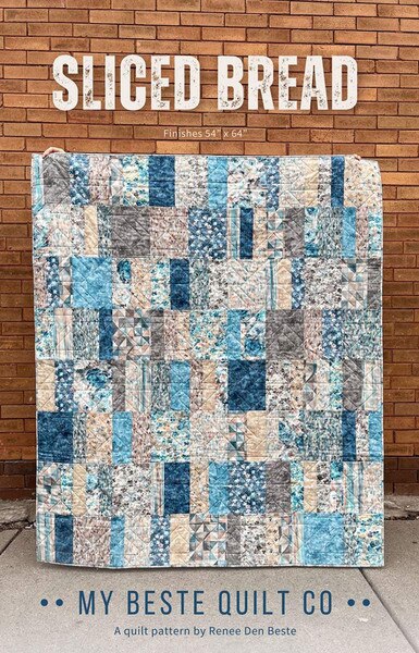 My Beste Quilt Co Sliced Bread Quilt Pattern | Riley Blake Designs