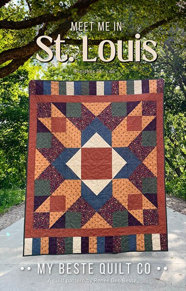 My Beste Quilt Co Meet Me in St. Louis Quilt Pattern | Riley Blake Designs