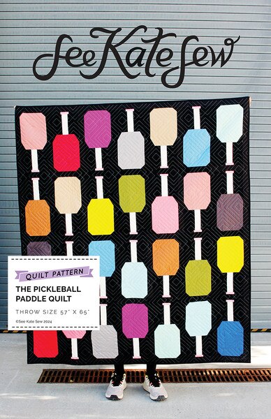 See Kate Sew The Pickleball Paddle Quilt Pattern | Riley Blake Designs