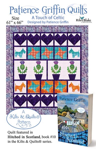 Patience Griffin Quilts A Touch of Celtic Quilt Pattern | Riley Blake ...