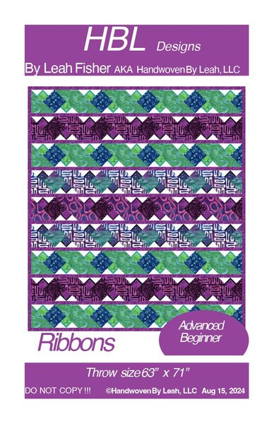 HBL Designs Ribbons Quilt Pattern | Riley Blake Designs