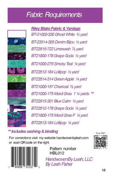 HBL Designs Ribbons Quilt Pattern | Riley Blake Designs