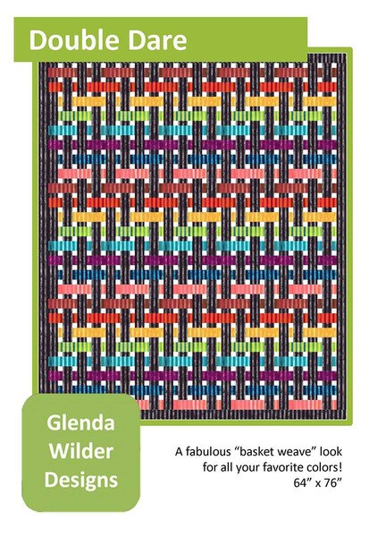 Glenda Wilder Designs Double Dare Quilt Pattern | Riley Blake Designs