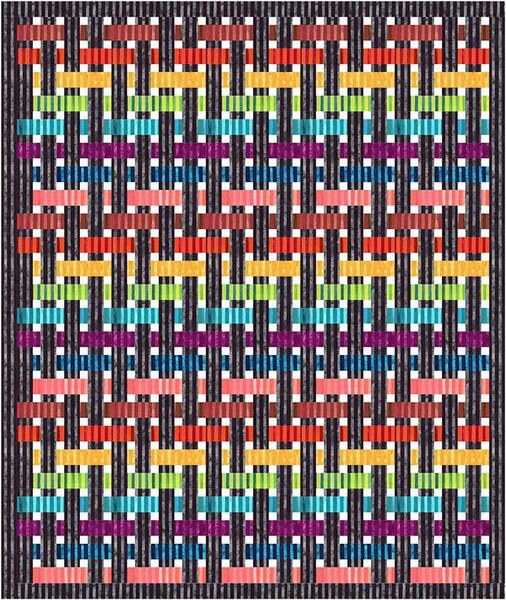 Glenda Wilder Designs Double Dare Quilt Pattern | Riley Blake Designs