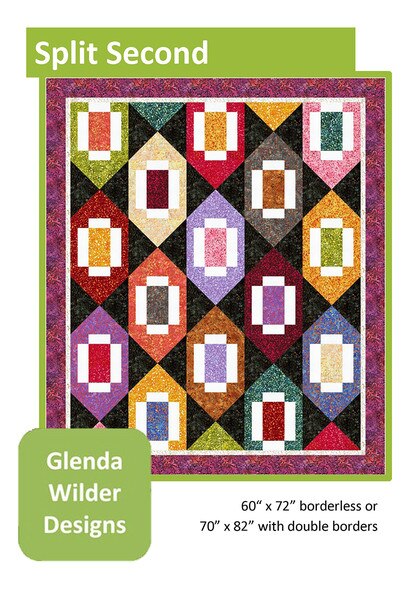 Glenda Wilder Designs Split Second Quilt Pattern | Riley Blake Designs