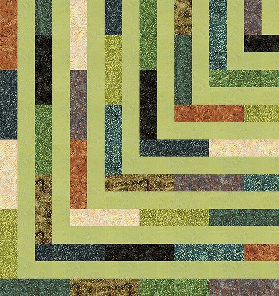 Sew Brainy Designs Cosmic Cabin Quilt Pattern | Riley Blake Designs