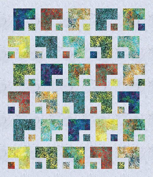 Sew Brainy Designs Square Parade Quilt Pattern | Riley Blake Designs