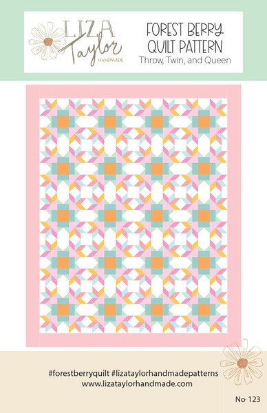 Liza Taylor Handmade Forest Berry Quilt Pattern | Riley Blake Designs