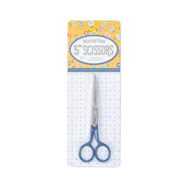 Lori Holt Honey Bee 5" Scissors Denim | Riley Blake Designs