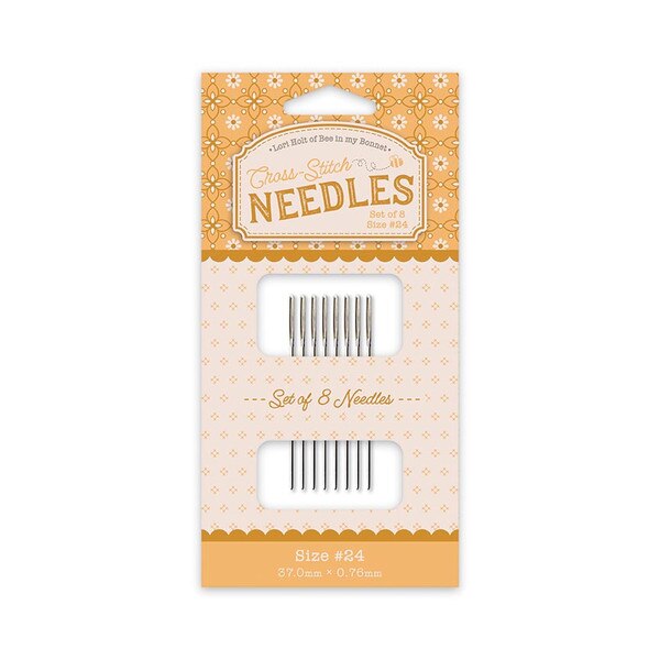 Lori Holt Cross Stitch Needles Size 24 | Riley Blake Designs