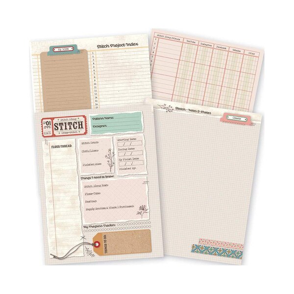 Lori Holt Busy Bee Stitch Binder Pages | Riley Blake Designs