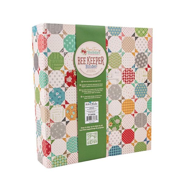 Lori Holt Home Town Holiday Bee Keeper Binder | Riley Blake Designs