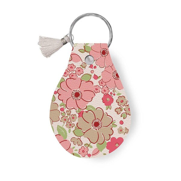 Leather Circle Key Chain Mercantile | Riley Blake Designs