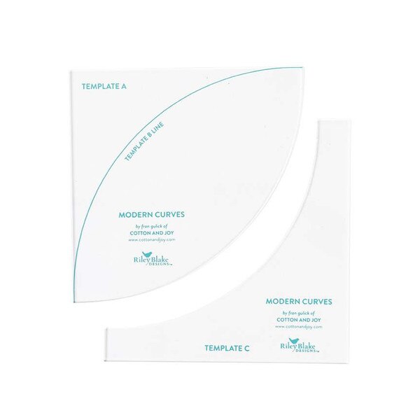 Fran Gulick Modern Curves Template Set | Riley Blake Designs