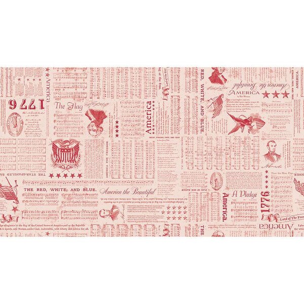 Wide Back Americana Liberty Red | Riley Blake Designs
