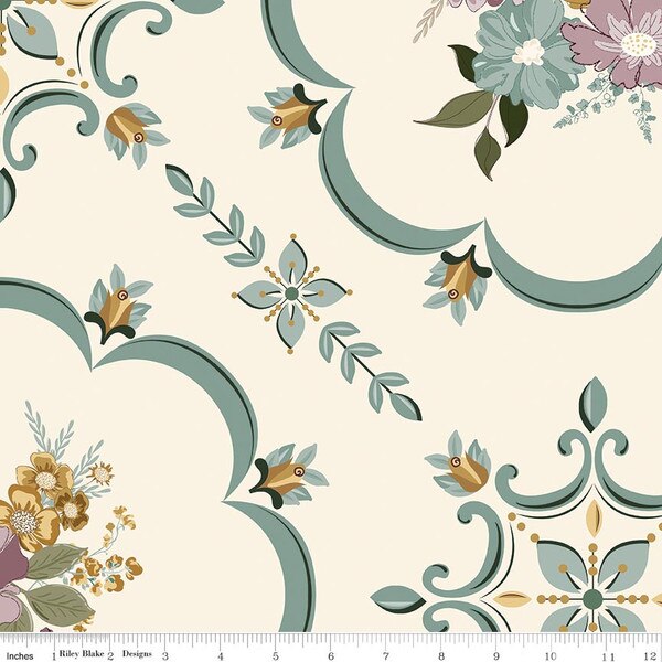 Wide Back Renew Aqua | Riley Blake Designs