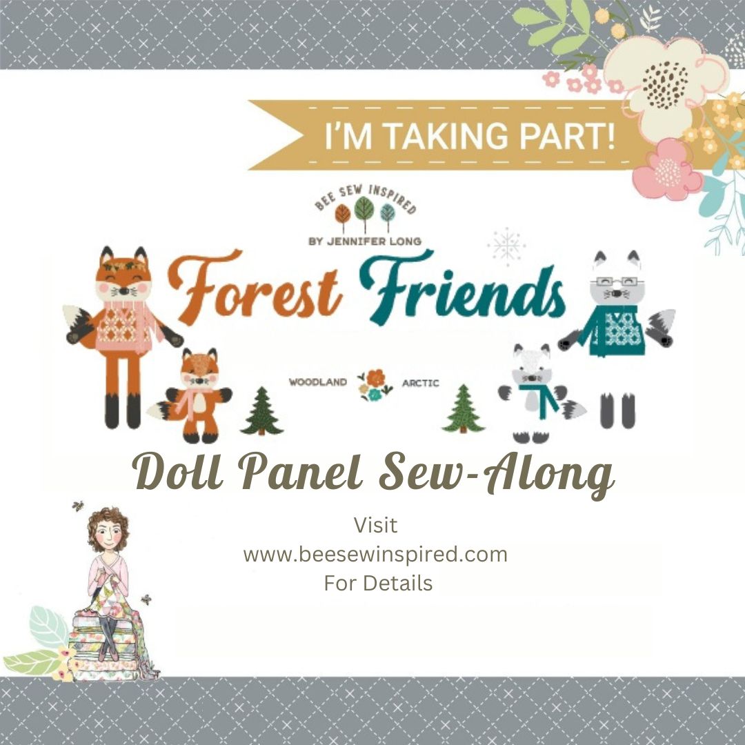 Forest Friends Doll Panel | Riley Blake Designs Forest Friends Doll Panel | Riley Blake Designs